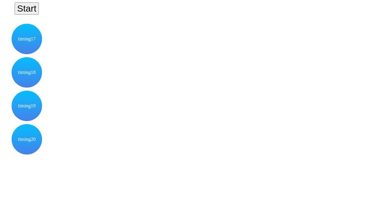 css animation timing : animation-delay