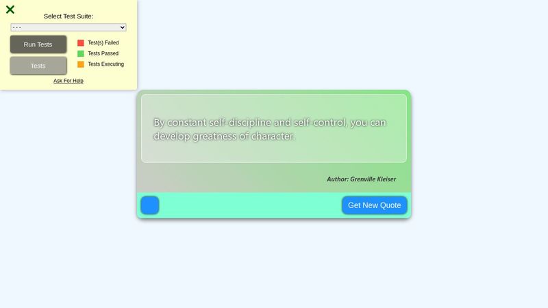 Random Quote Machine