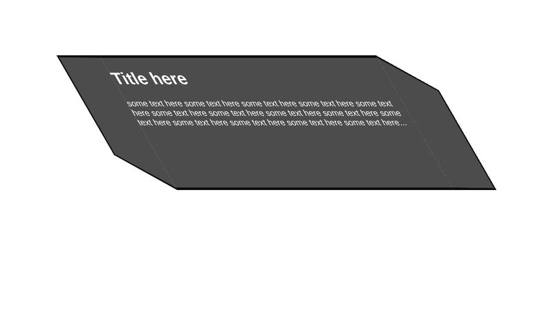 CSS - Cut out edges of a div