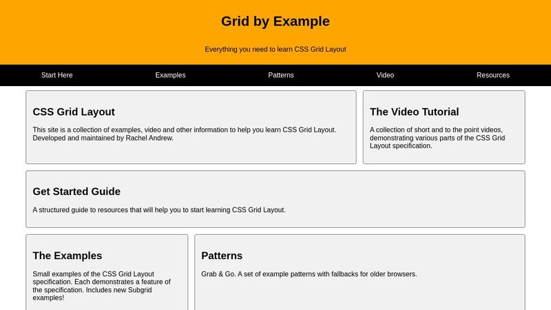 CSS Grid Practice