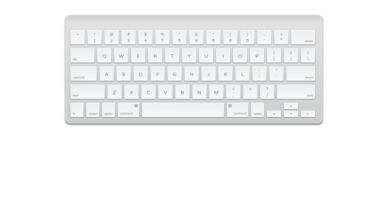 CSS Keyboard Demo