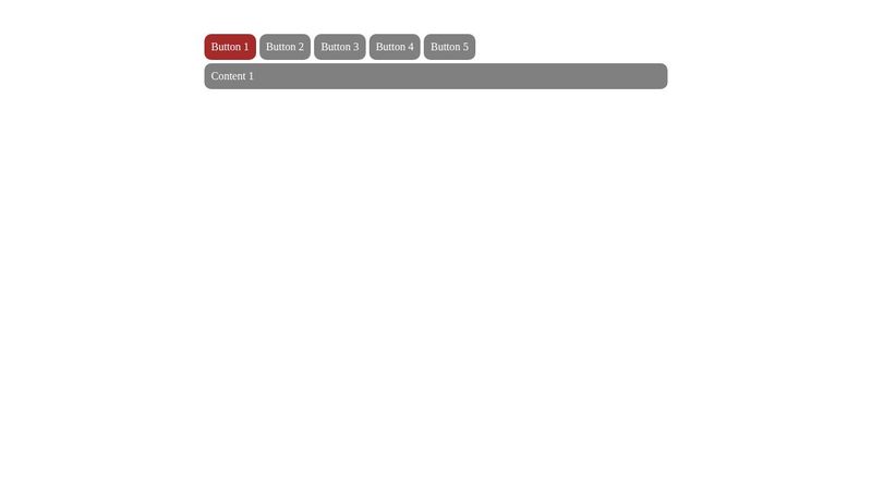 Only Css Responsive Tabs 