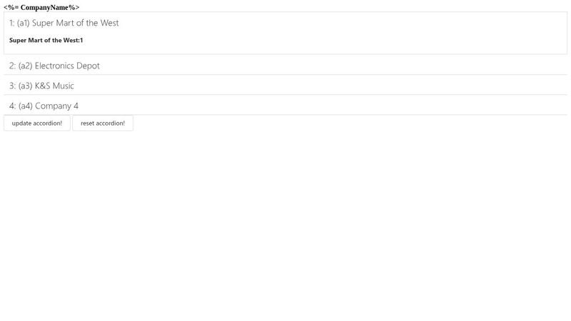 Overview - DevExtreme Accordion