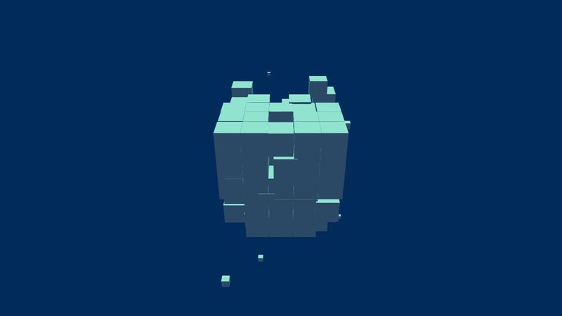 Only CSS: Noisy Cube 2