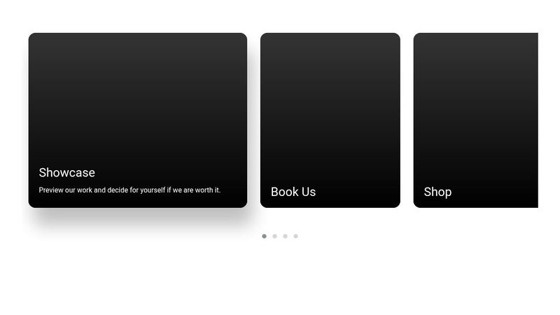 Expandable Animated Card Slider