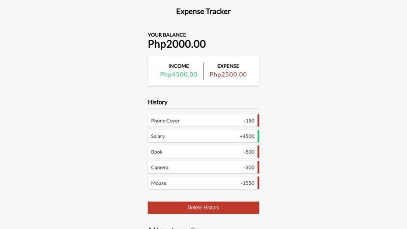 Expense Tracker