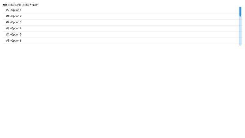 Virtual Scroll: Using QScrollArea - Quasar Playground