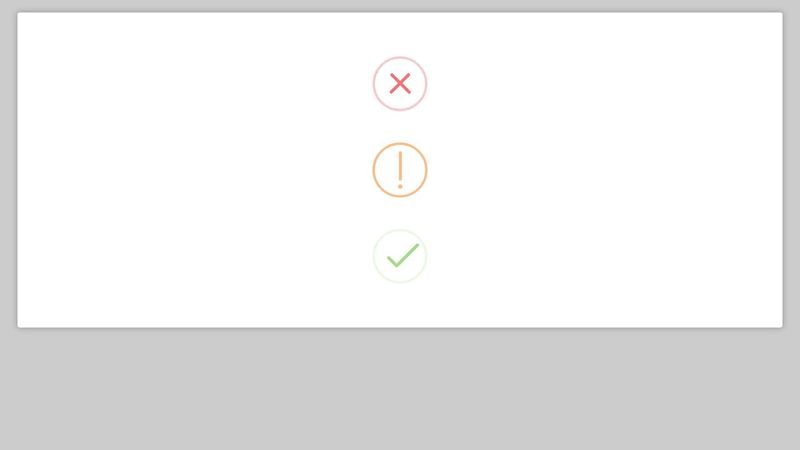 Using the Sweet Alert animations