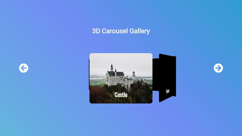 3D Carousel Gallery