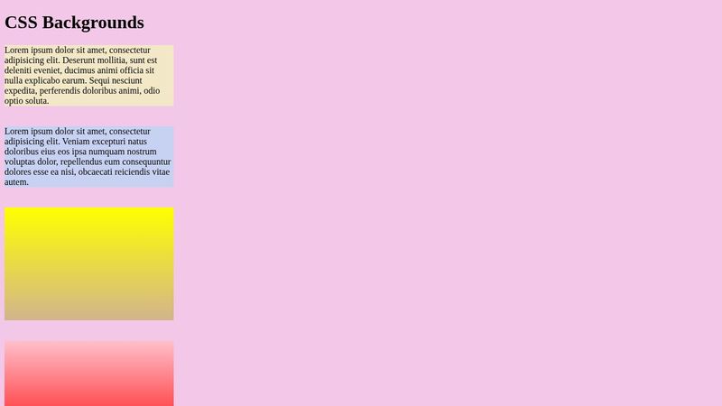 In-Class-Lab: CSS Backgrounds