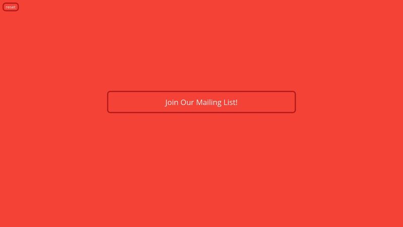 Animated 1-Line Sign Up Form