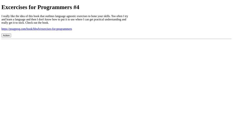 exercises-for-programmers #4