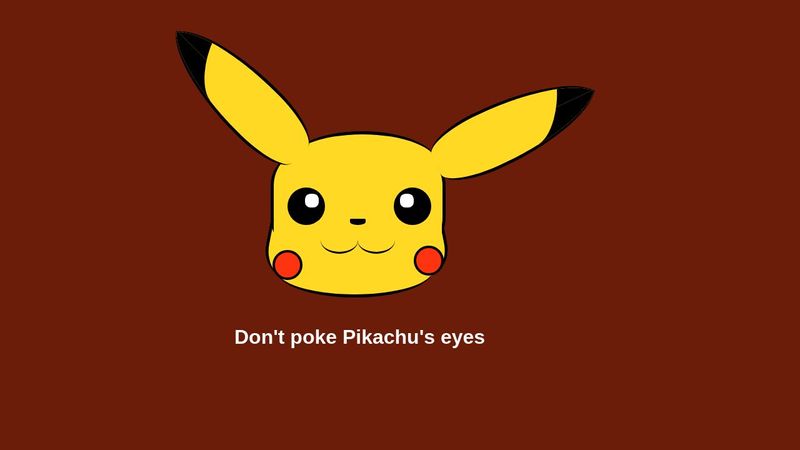 Pikachu Pure CSS