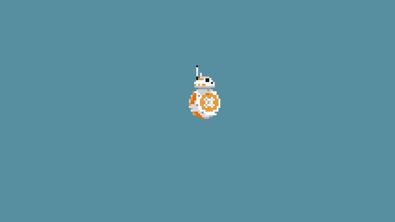 Star Wars BB-8 : Pure CSS Animation, Single Div, 8Bit