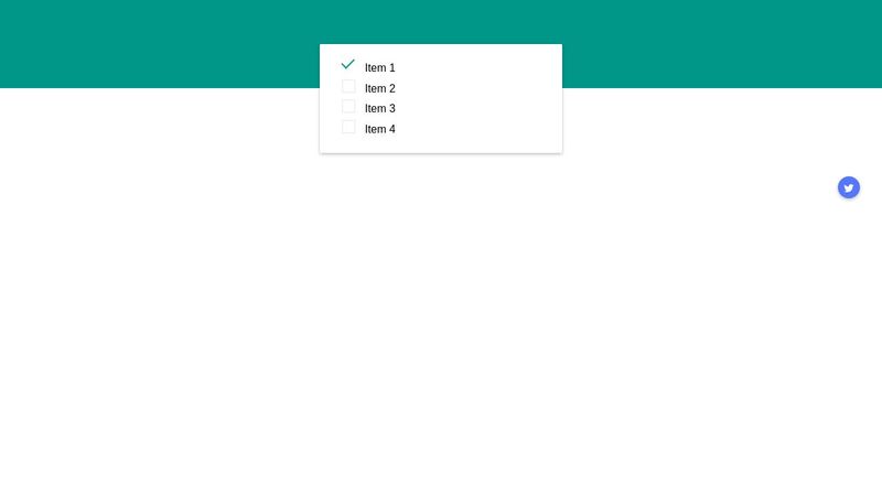Google material style checkbox (css only)