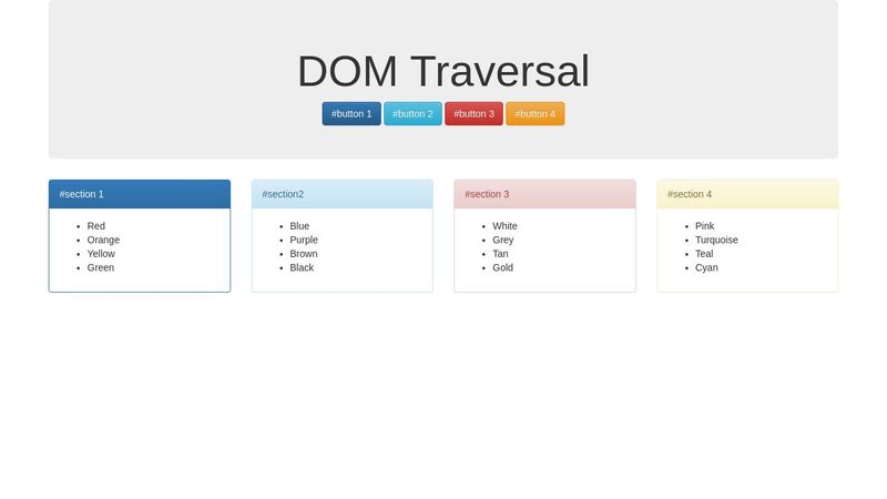 DOM Traversal