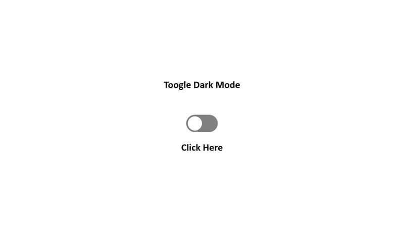 Toggle Dark Mode Checkbox Hack Trick EASY