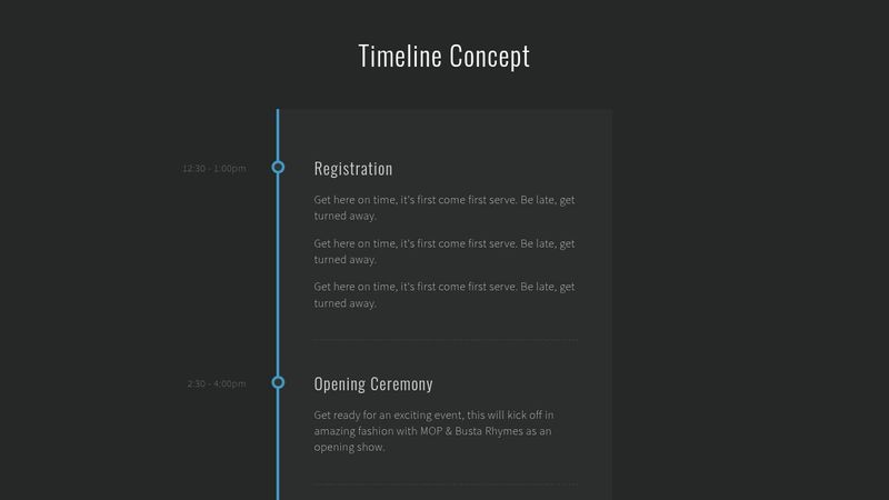 CSS Timeline