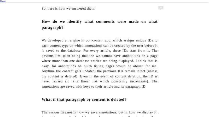 Annotations Tutorial: User interactivity