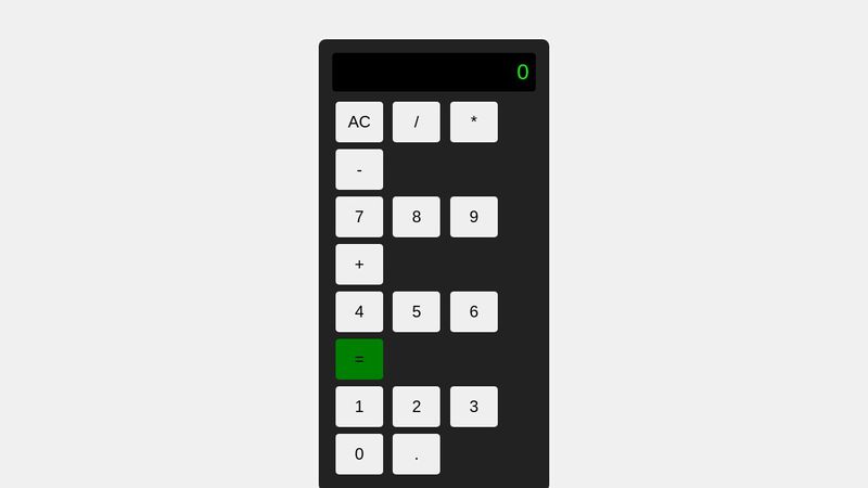 build a javascript calculator freecodecamp