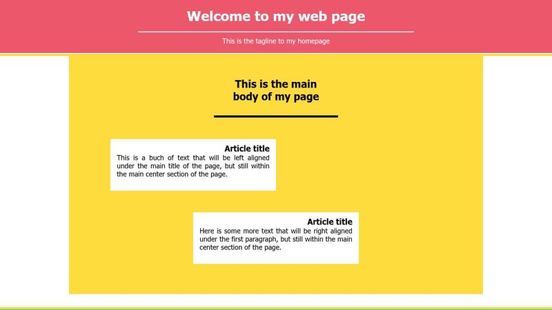 练习6-1：Practice with Alignment