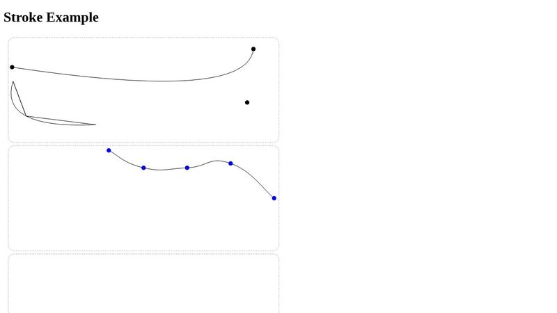 Canvas Stroke Sample