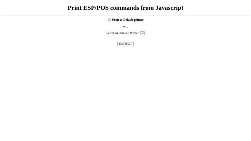 Js print manager