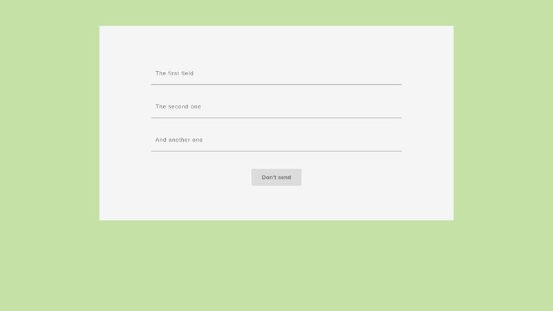 jQuery | Animated Input Field Animation