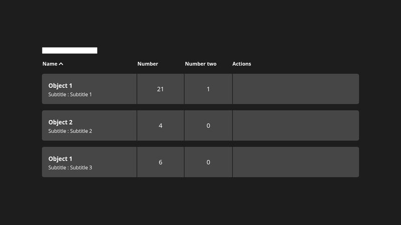 SIMPLE Sort table vue