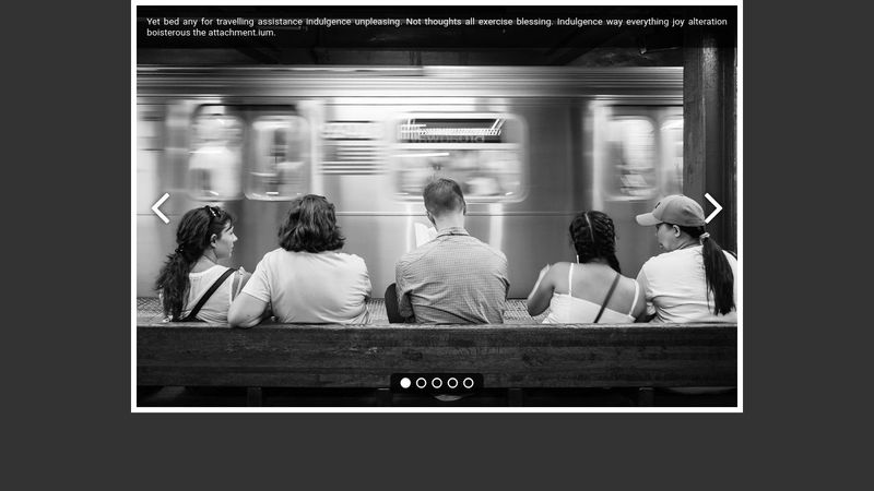 Pure CSS Responsive SlideShow