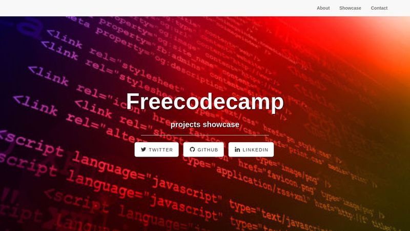 freecodecamp - portofolio
