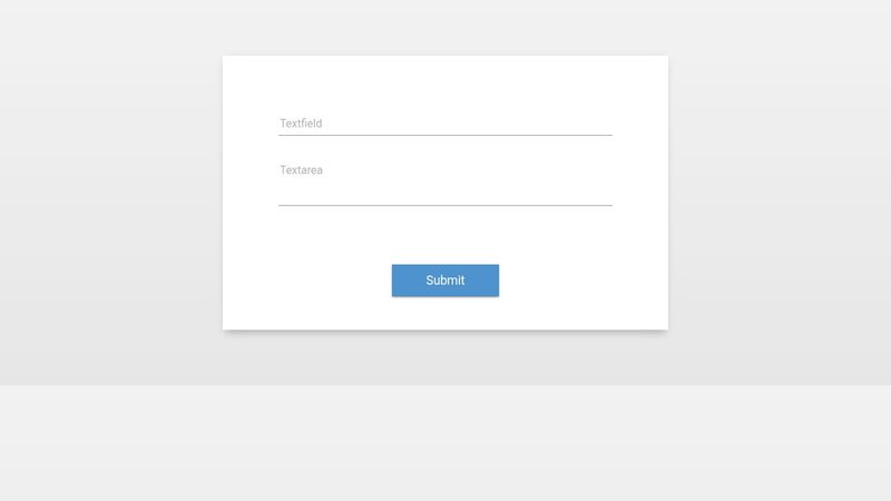 material design input field