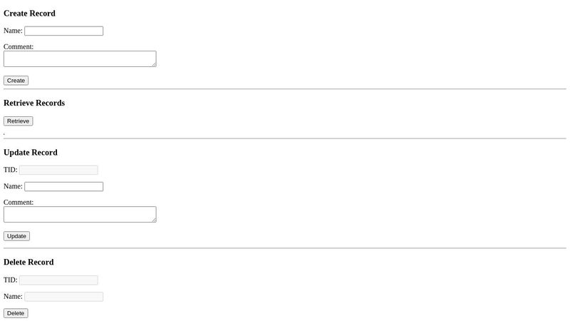 Google Sheet Data CRUD + App Script + jQuery