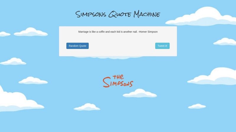 Random Quote Machine