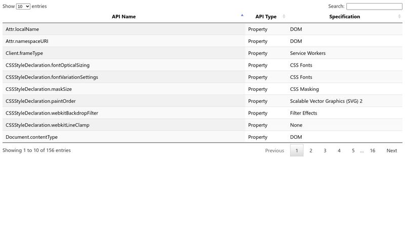 New APIs in EdgeHTML 17