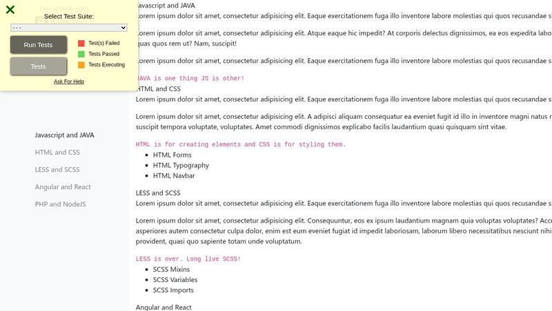 Responsive Web Design Projects - Build a Technical Documentation Page
