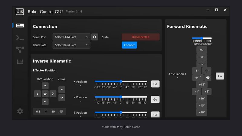 Robot Control GUI (WIP)