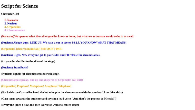 Script Play Life Science