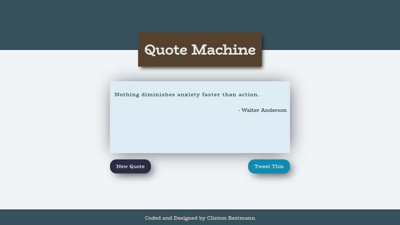Random Quote Machine