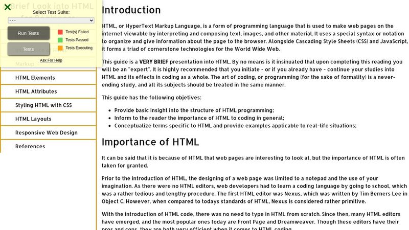Responsive Web Design Project - Technical Documentation Page
