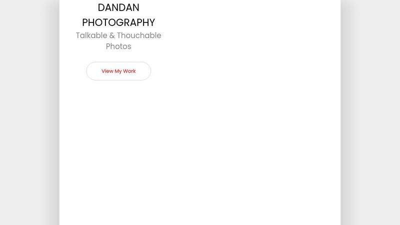 Simple Responsive Photography Website