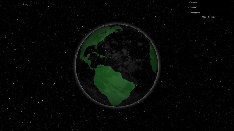 three.js Earth