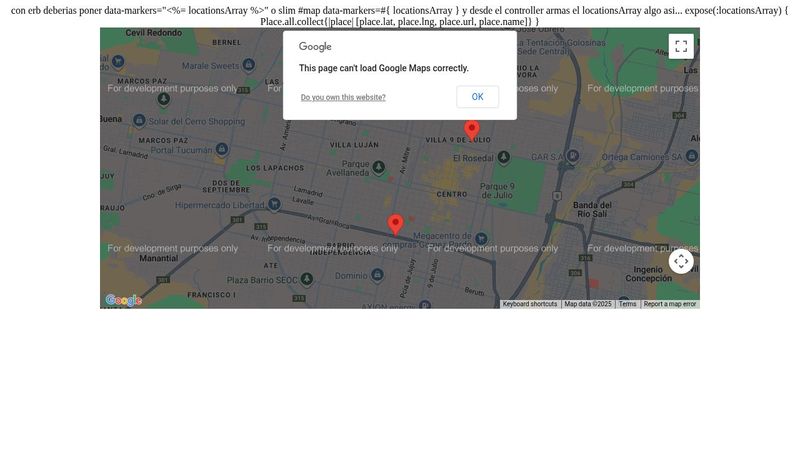 Google Map, multiple markers from data attribute