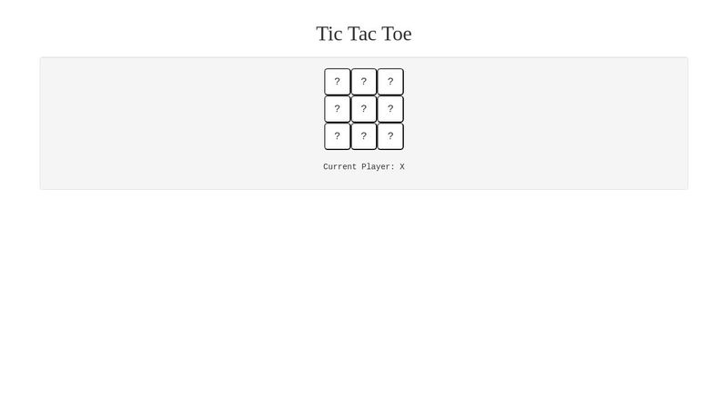A Simple Tic-Tac-Toe Game in AngularJS