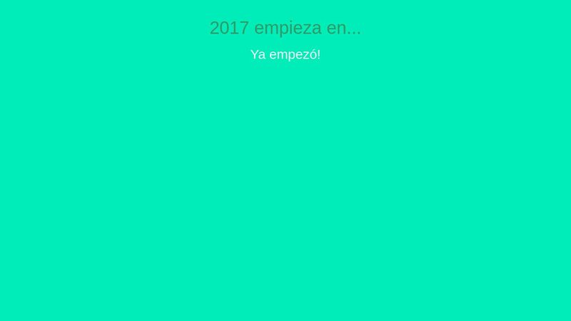 Styled JavaScript Countdown Clock