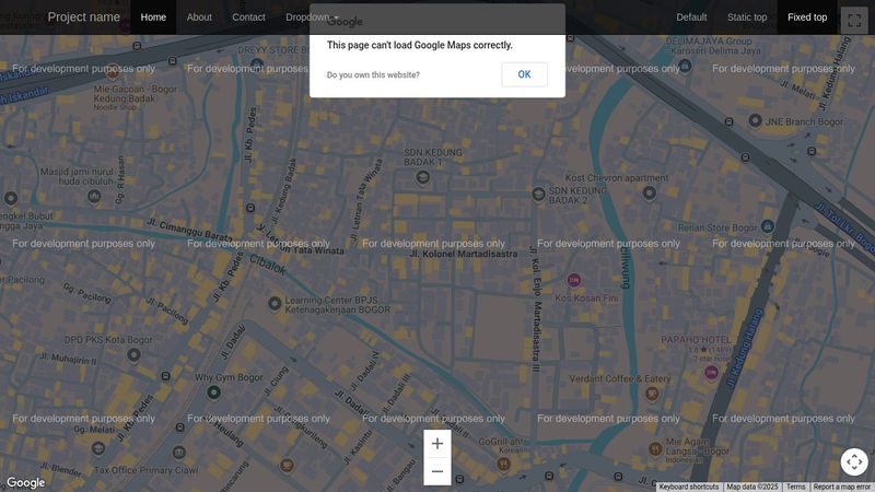 Fullscreen Google Maps With Bootstrap 3.3.5