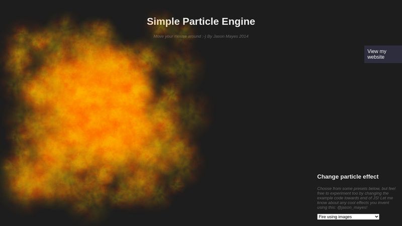 Simple Particle Engine