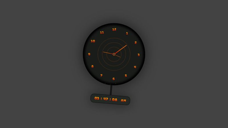 CSS Clock Animation