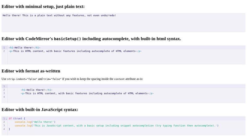 element (code editor)