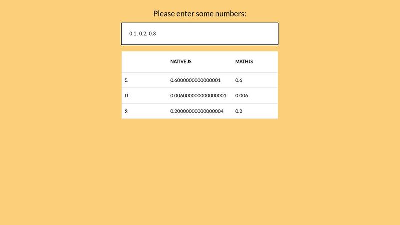 Handling Numerical Rounding in JavaScript